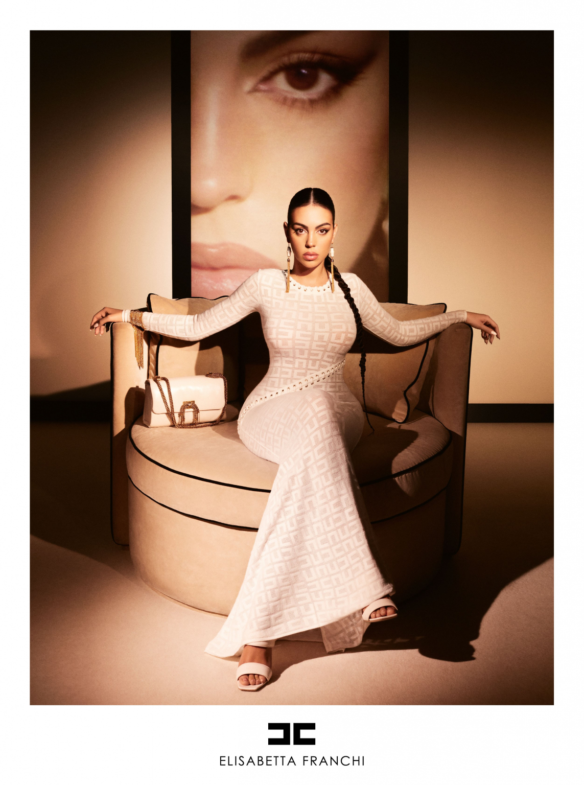 Georgina Rodríguez, protagonista de la campaña de Elisabetta Franchi ...