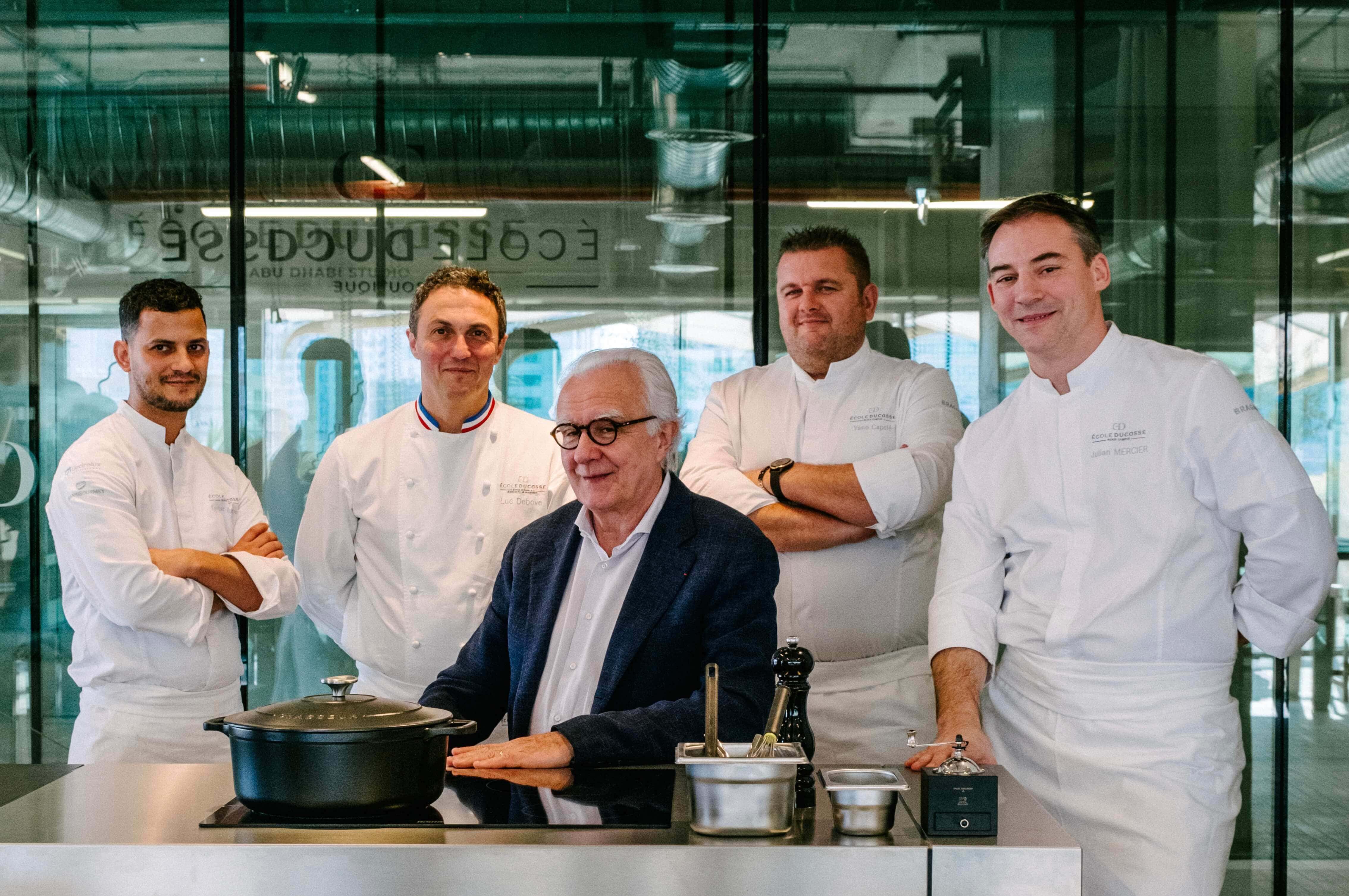 Alain Ducasse, chef y fundador de ÉCOLE DUCASSE, inaugura el École ...